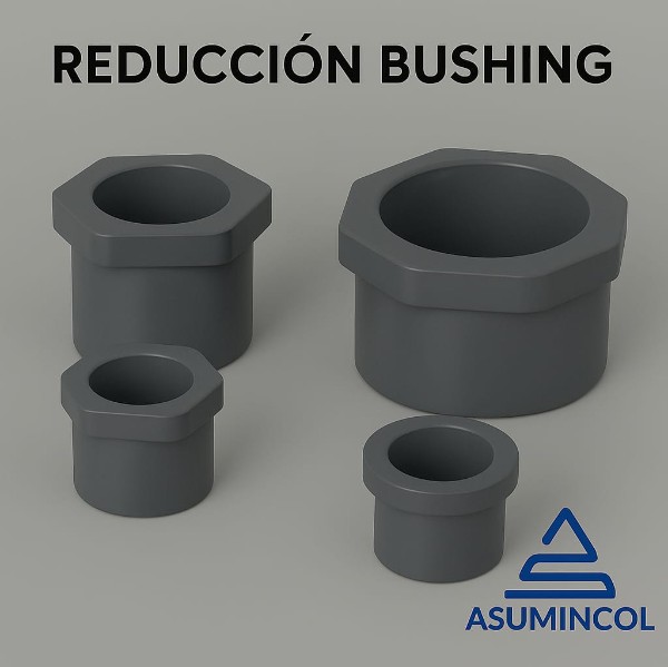 REDUCCION BUJE-BUSHING 2X1-1/2 SXS CPVC80 - Asumicol